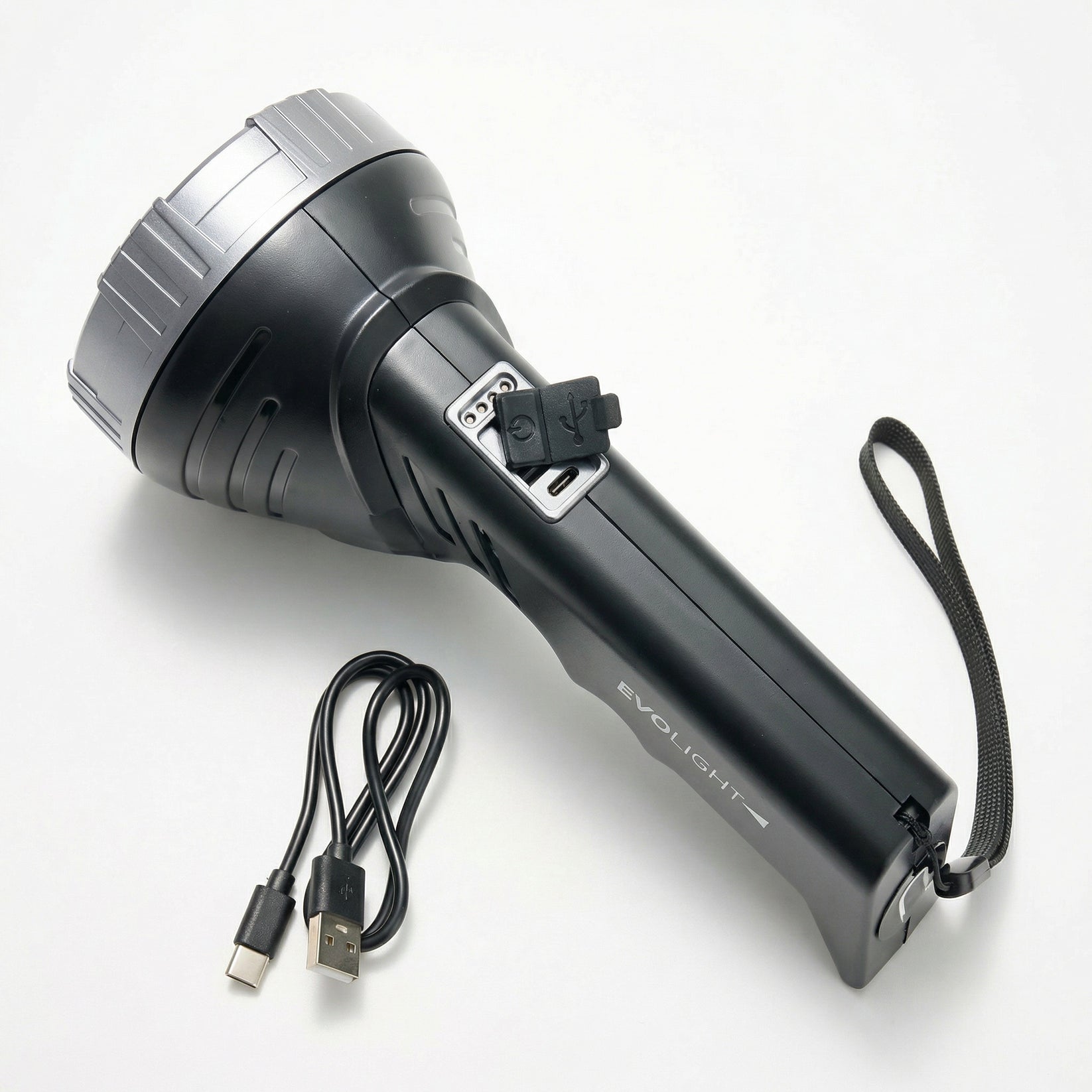 Rechargeable Flashlight with Power Bank | 800 Lumen Light - EVOLight